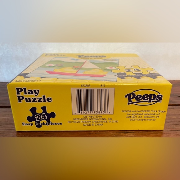 Peeps | Toys | 207 Peeps Coloring Poster And Puzzle Nwt | Poshmark